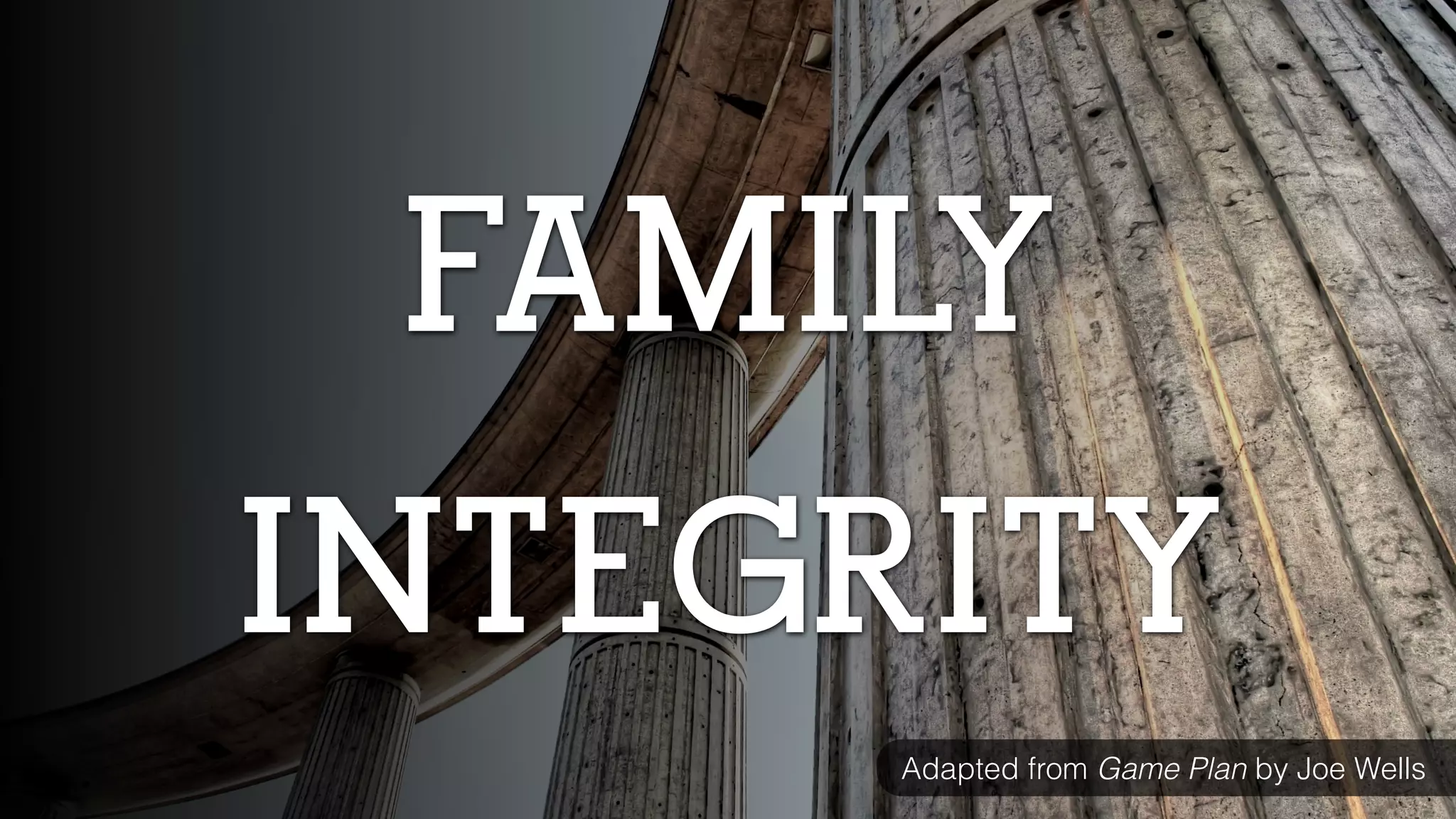 Family CROSSroads, Lesson 3: "The Solution: Discipleship" | PPT