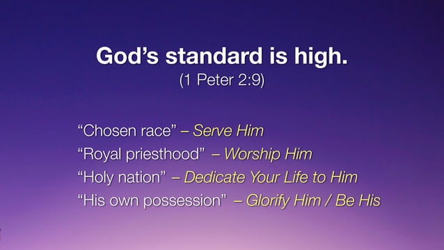 Family CROSSroads: Lesson 11, "A Higher Standard for Our Families" | PDF