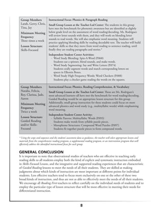 Fcrr small groupalternativelessonstructures | PDF