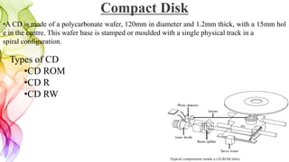 Hard disk and optical disk | PPTX