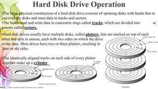 Hard disk and optical disk | PPTX