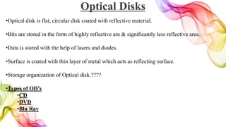 Hard disk and optical disk | PPTX