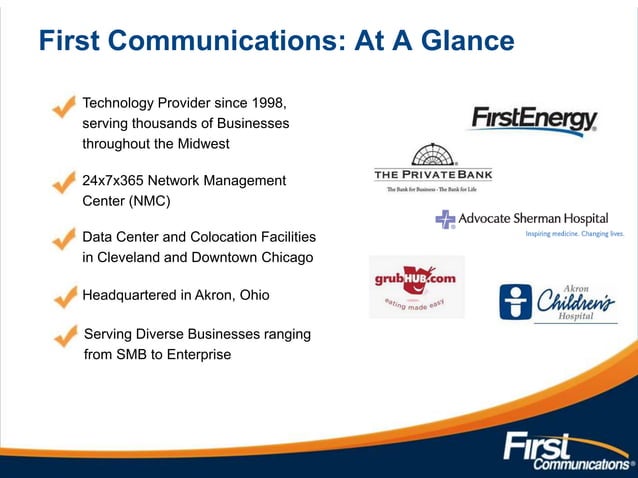 First Communication Company Overview | PPT