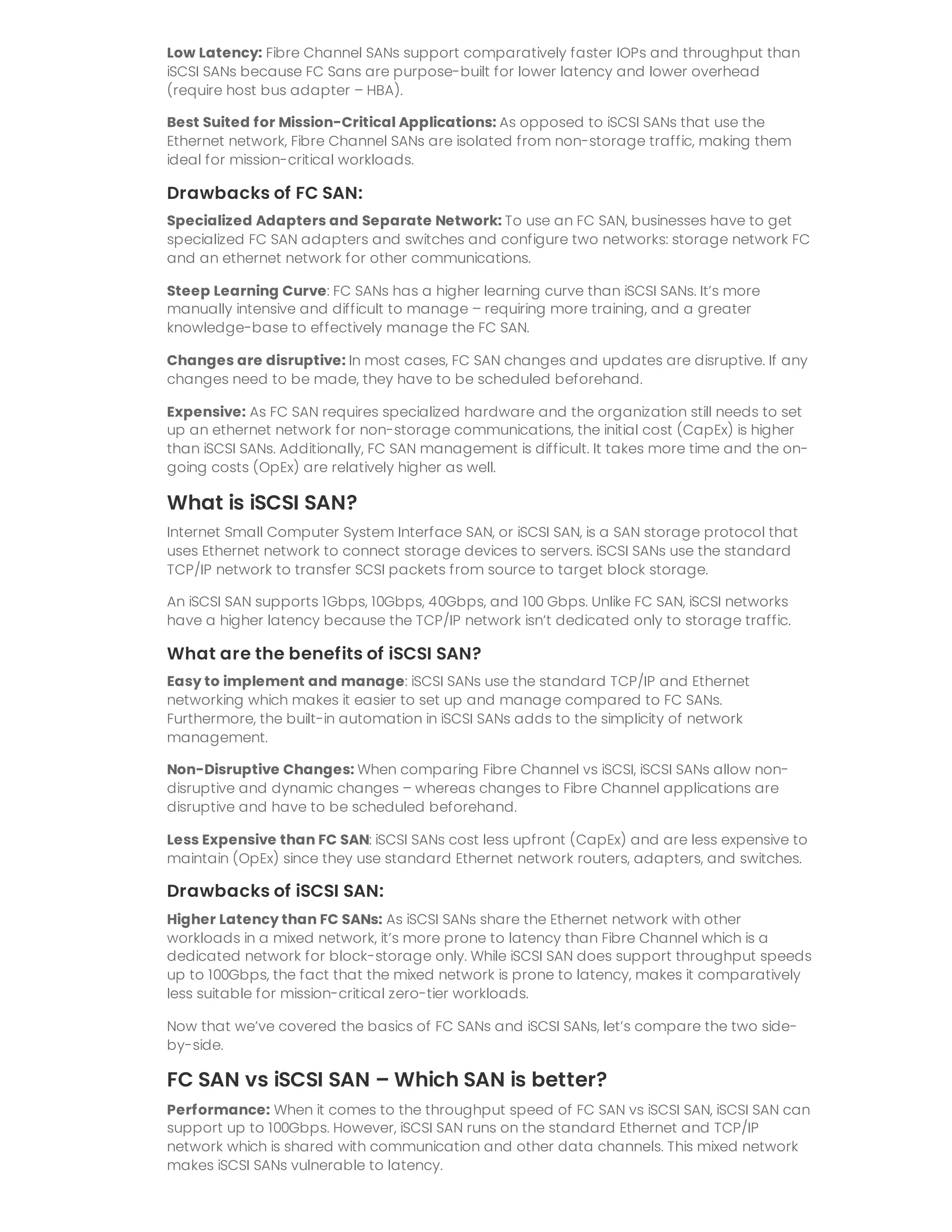 FC SAN vs iSCSI SAN: Which One is Right for Your Business? .pdf