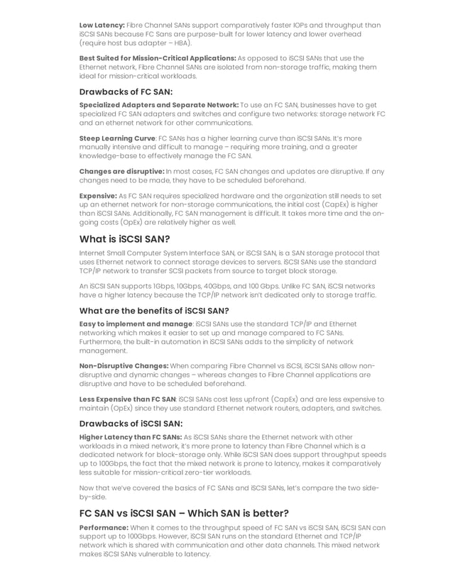 FC SAN vs iSCSI SAN: Which One is Right for Your Business? .pdf