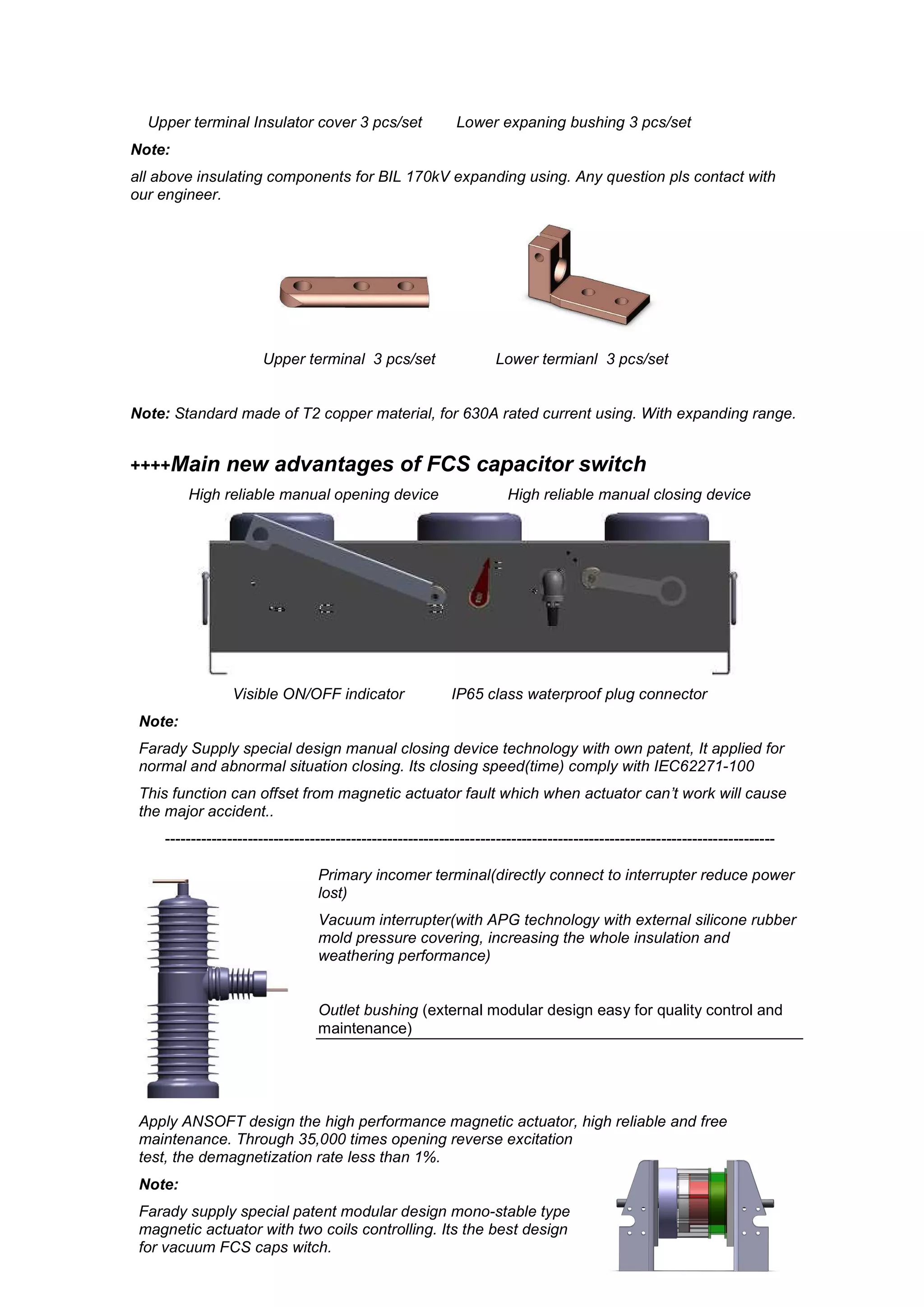Fcs capacitor switch | PDF
