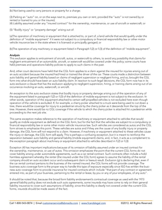 CGL Coverage Form -- Coverage A (from FC&S Legal: The Insurance ...