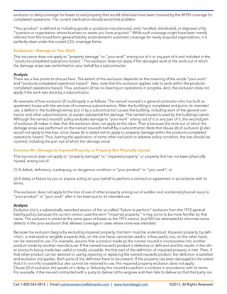 CGL Coverage Form -- Coverage A (from FC&S Legal: The Insurance ...