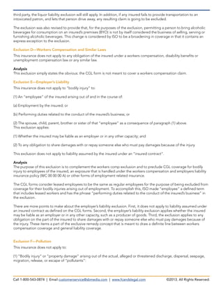 CGL Coverage Form -- Coverage A (from FC&S Legal: The Insurance ...