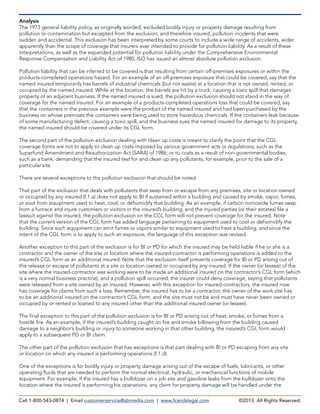 CGL Coverage Form -- Coverage A (from FC&S Legal: The Insurance ...