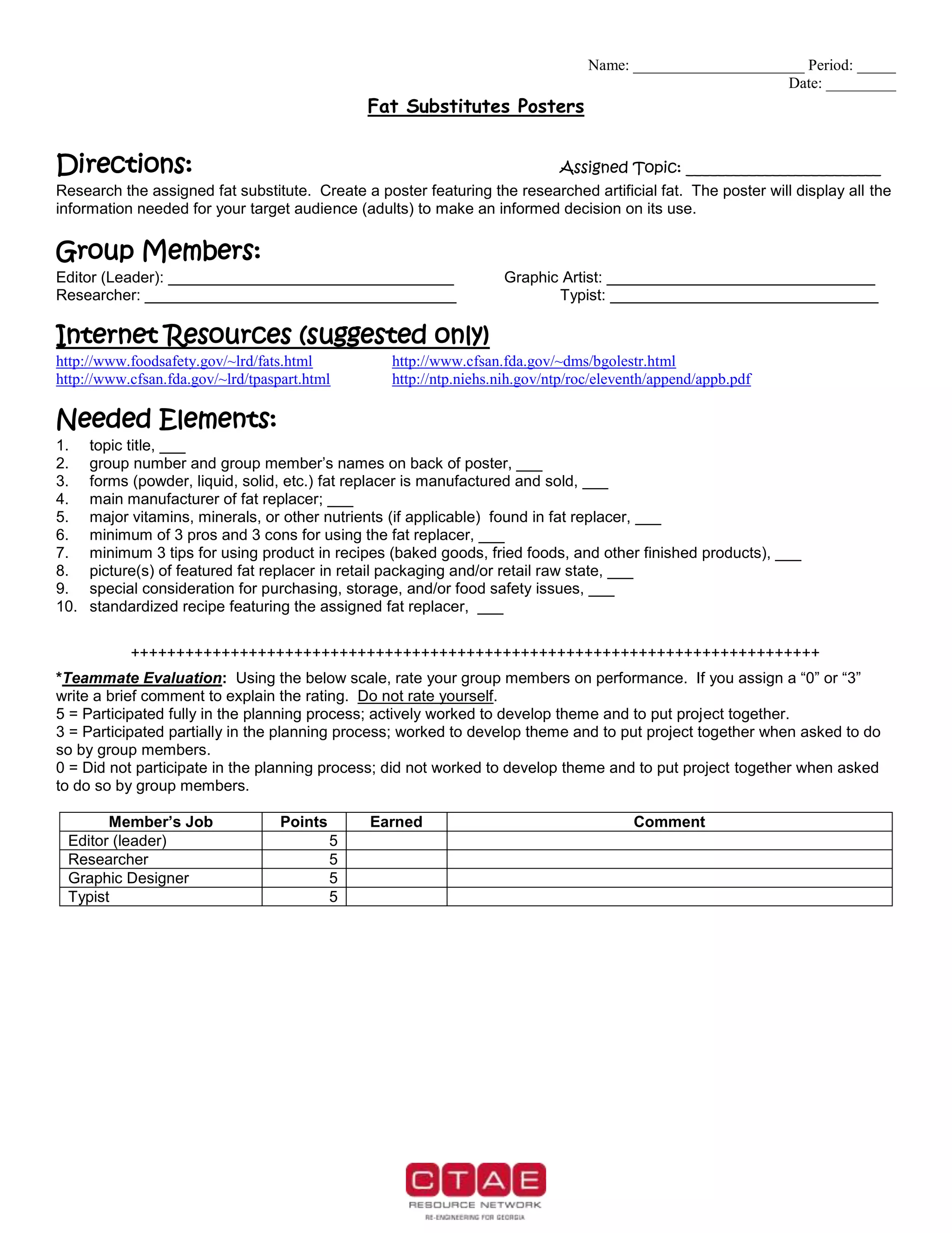 fat substitute directions | PDF