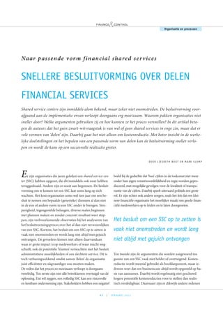 F&c snellere besluitvorming over delen financial services final | PDF