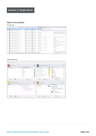FCSS_SASE_AD-24 Certification – Fortinet FortiSASE 24 Administrator | PDF