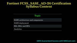 FCSS_SASE_AD-24 Sample Questions: How to Prepare for Fortinet FCSS_SASE ...