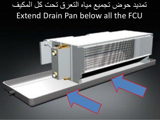 FCU arrangement & condensat drain challenges by getco