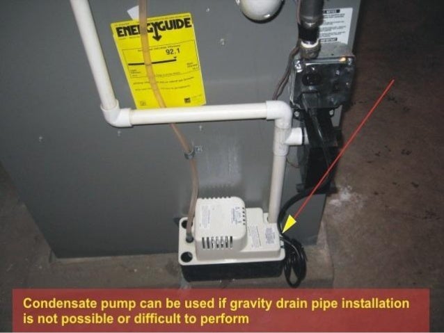 FCU arrangement & condensat drain challenges by getco