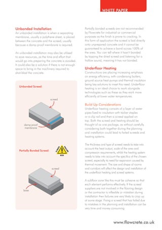 How To Avoid Screed Failure | PDF