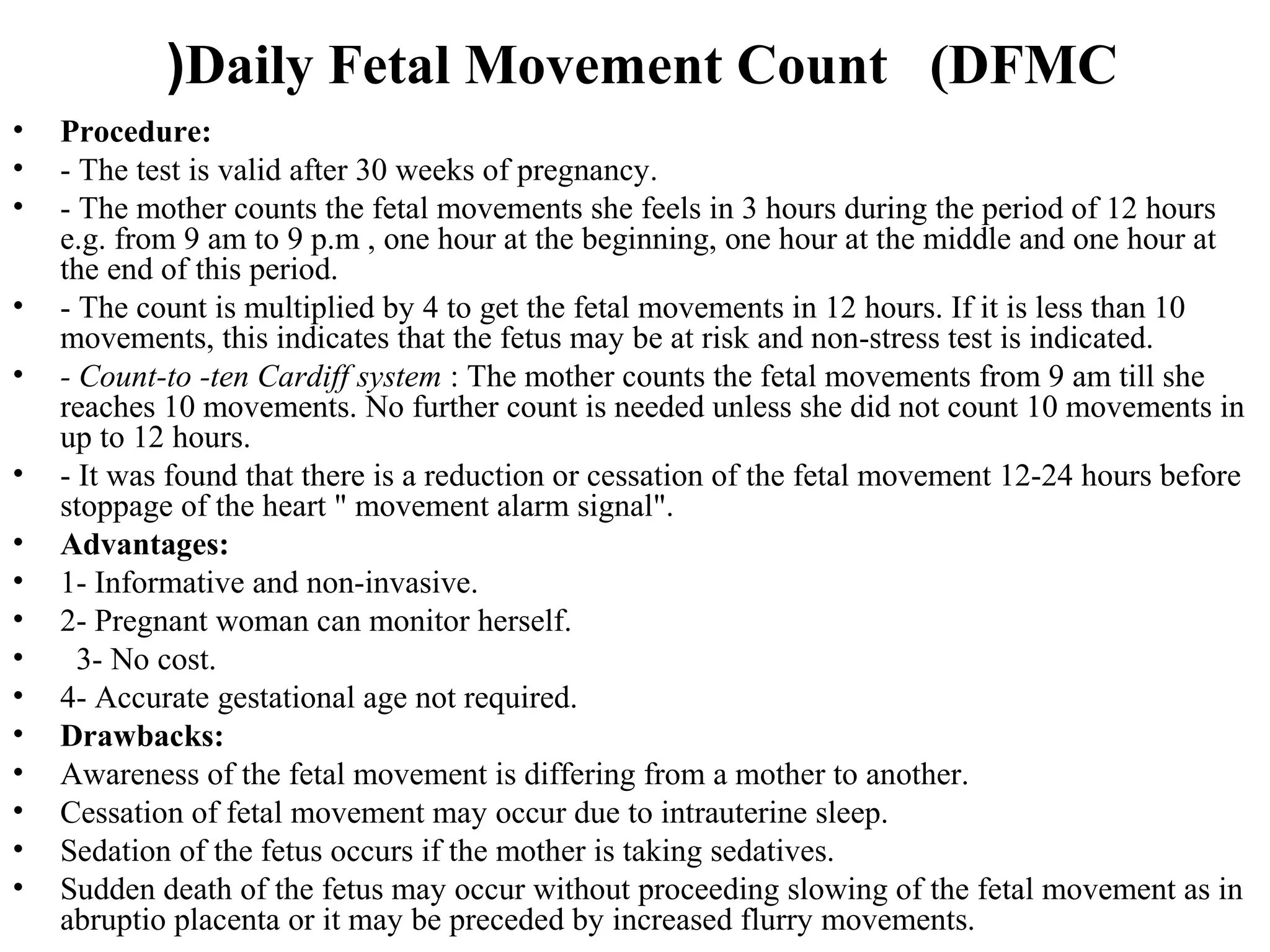 Fetal distress | PPS