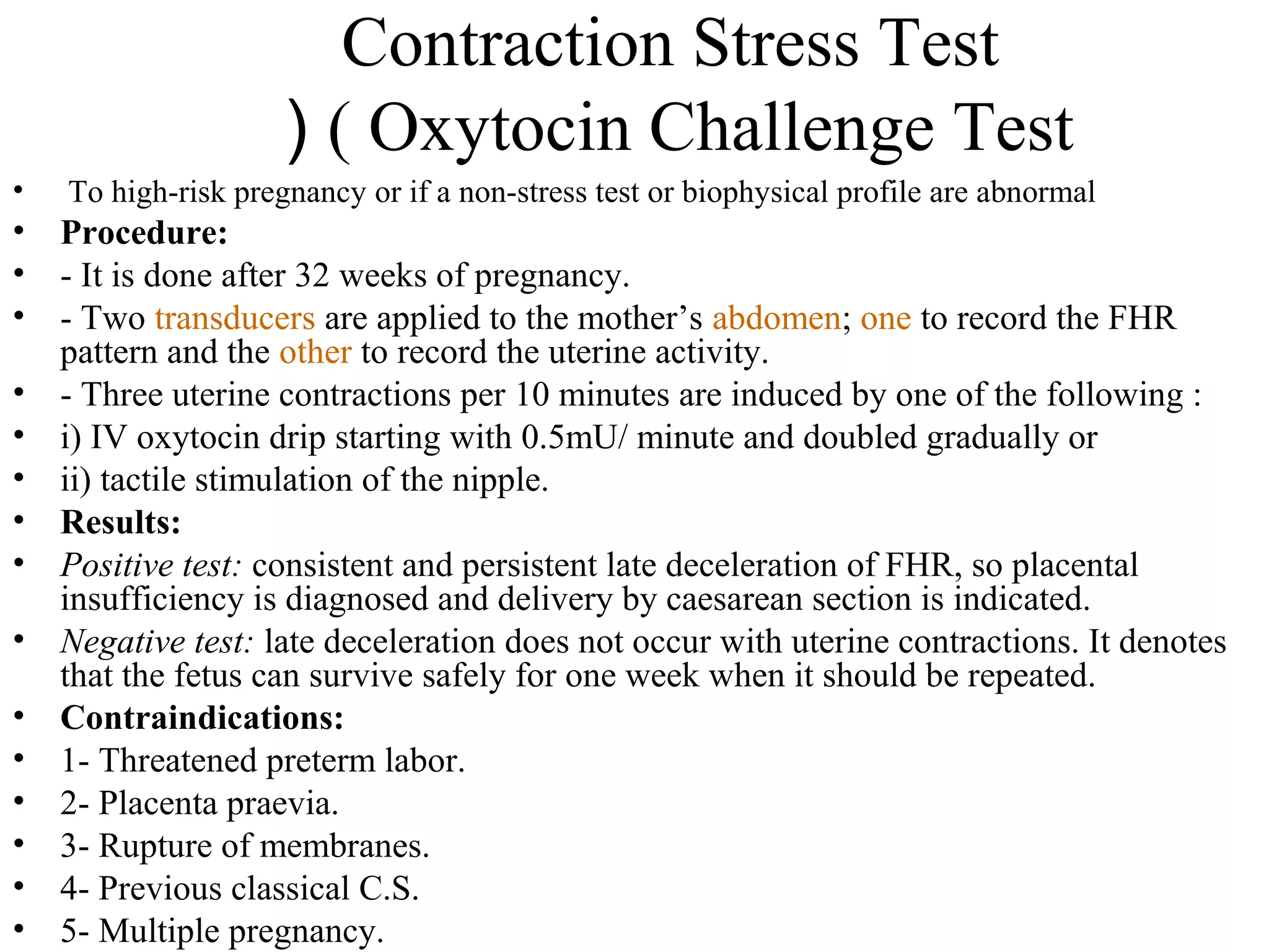 Fetal distress | PPS