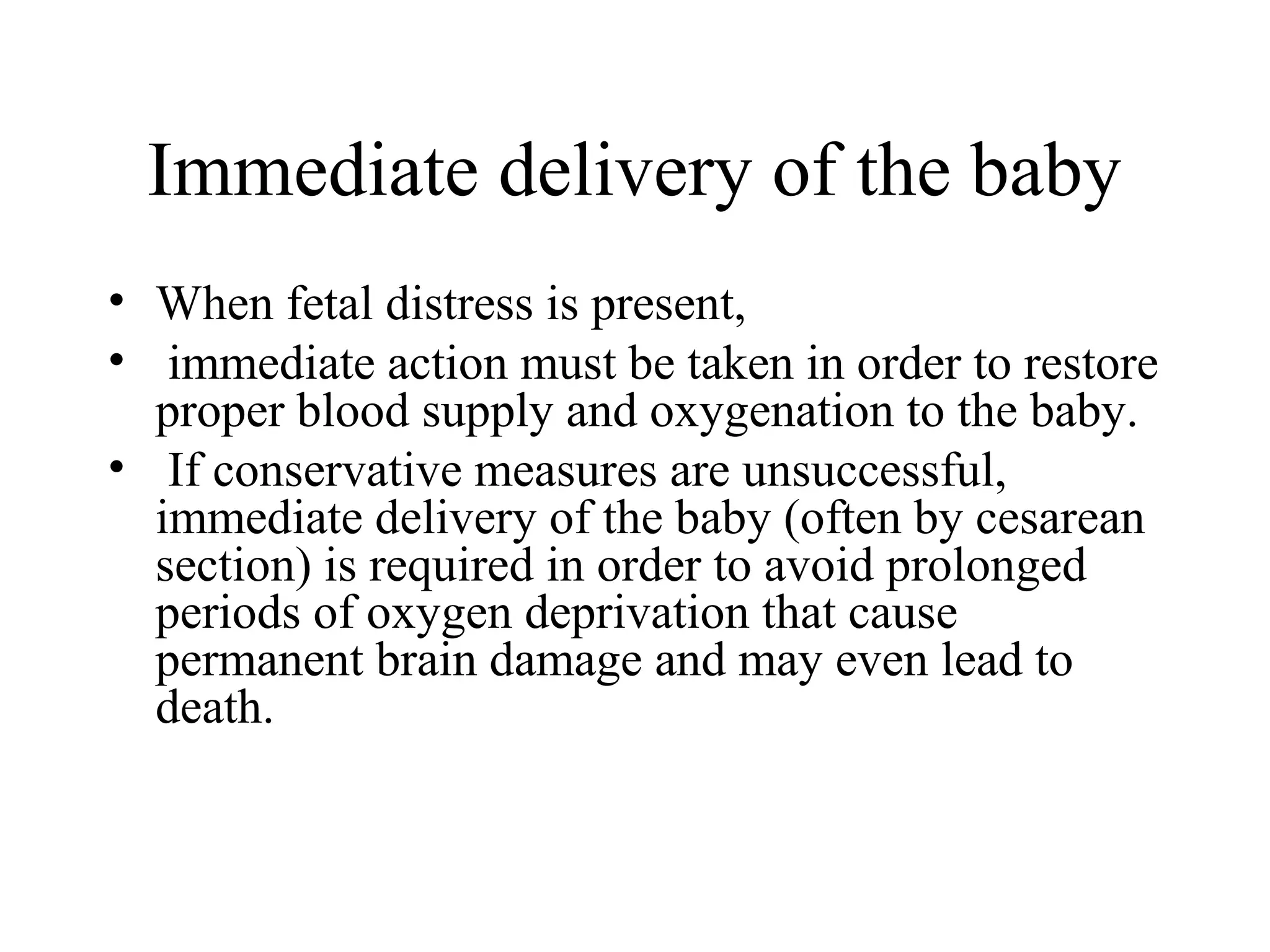 Fetal distress | PPS | Pregnancy | Reproductive Health