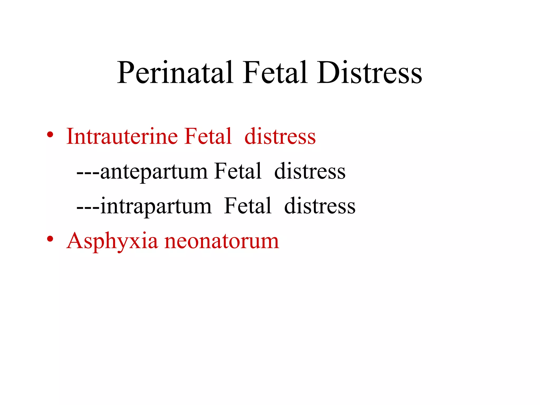 Fetal distress | PPS | Pregnancy | Reproductive Health