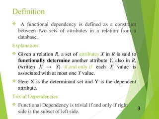 Functional Dependency | PPT