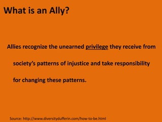 What is an Ally | PPTX