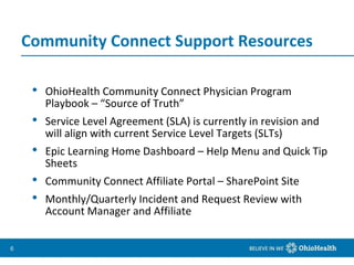 OhioHealth Community Connect Overview - Support Meeting-090816 | PPTX ...