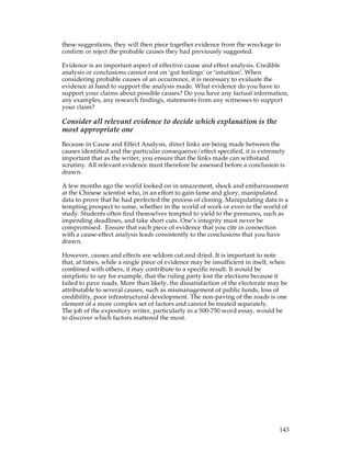 English Cause or Effects Essay Writing | PDF