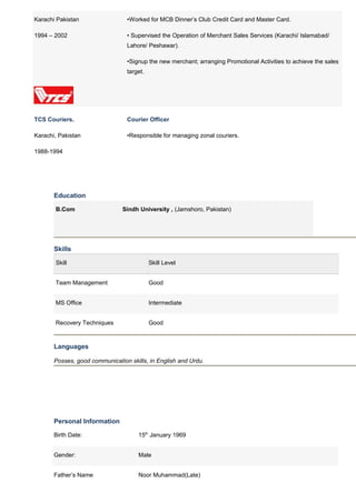younus CV New Sales(1) (1) | DOC