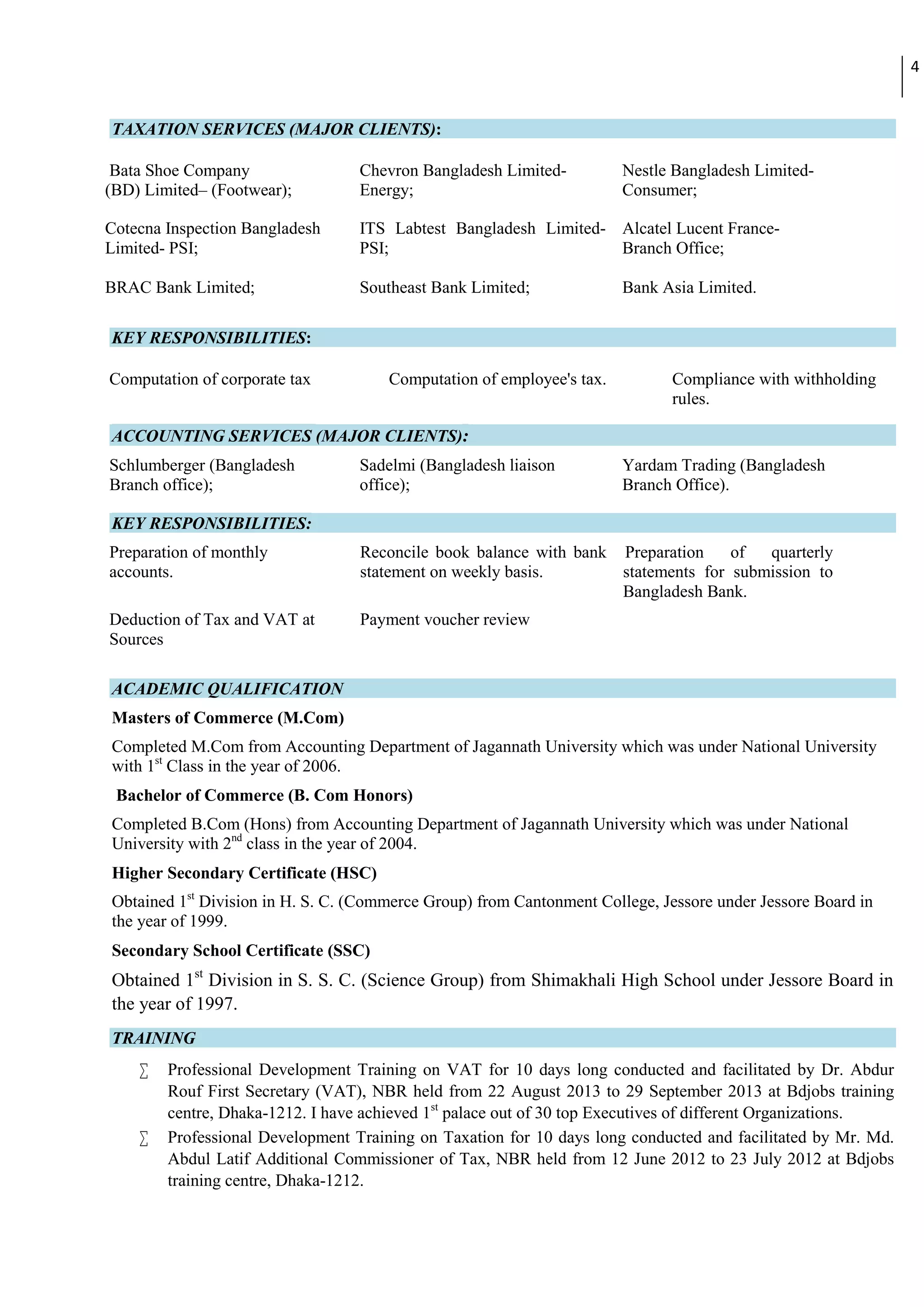 Resume of Tirtha Sarathi Ghosh | PDF