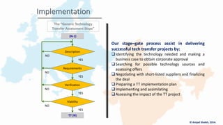 Technology Transfer between Europe and India | PDF