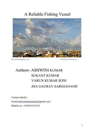 A Reliable Fishing Vessel | PDF