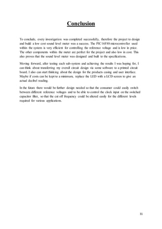 Microelectronics final project report | DOCX