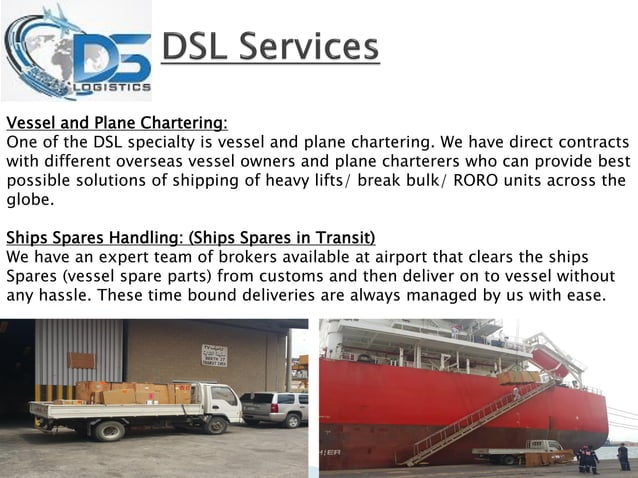 DSL presentation | PDF | Logistics and Transportation Industry | Industries