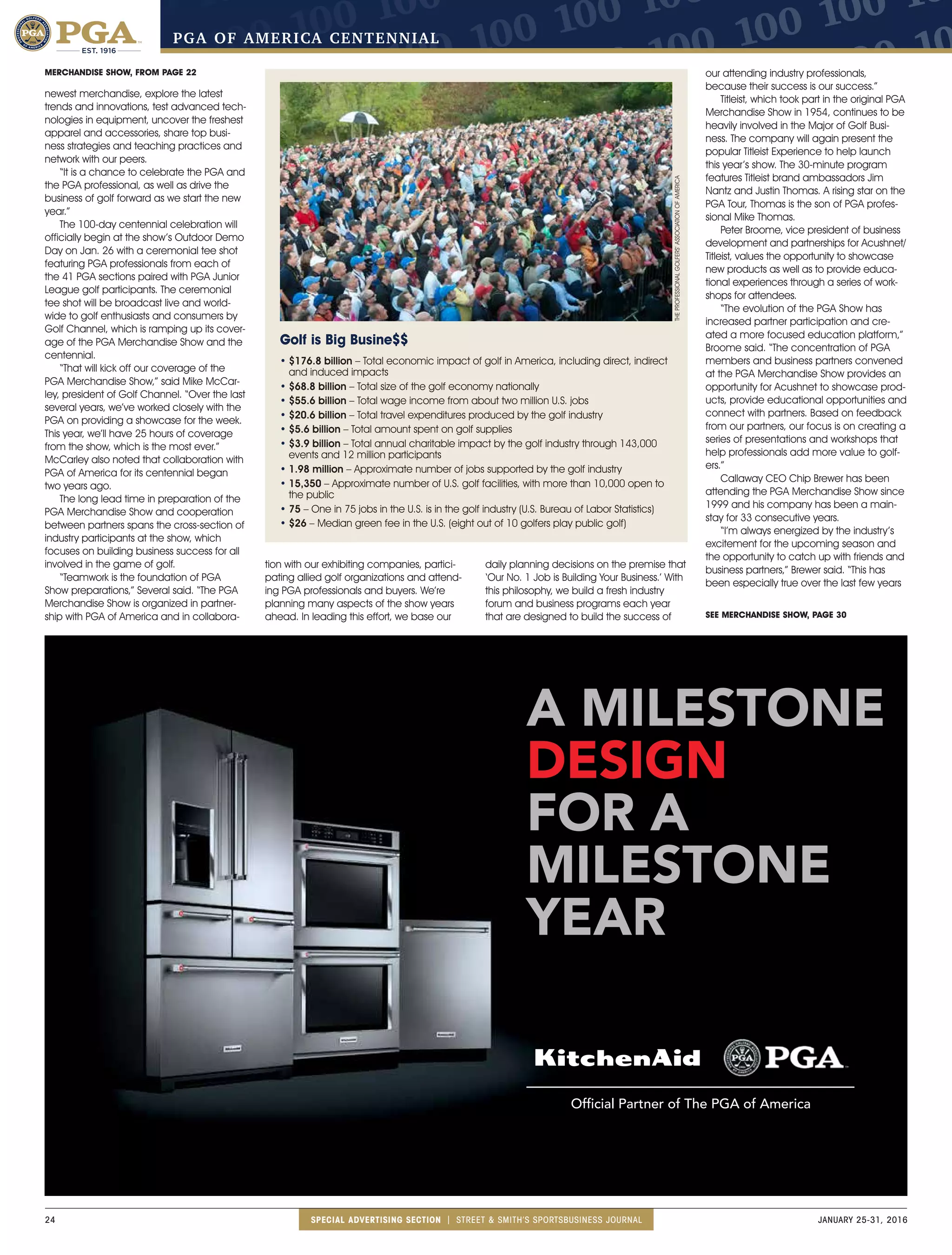 PGA of America Centennial Section | PDF