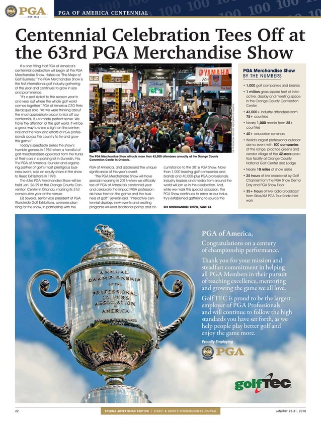 PGA of America Centennial Section | PDF