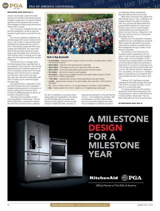 PGA of America Centennial Section | PDF