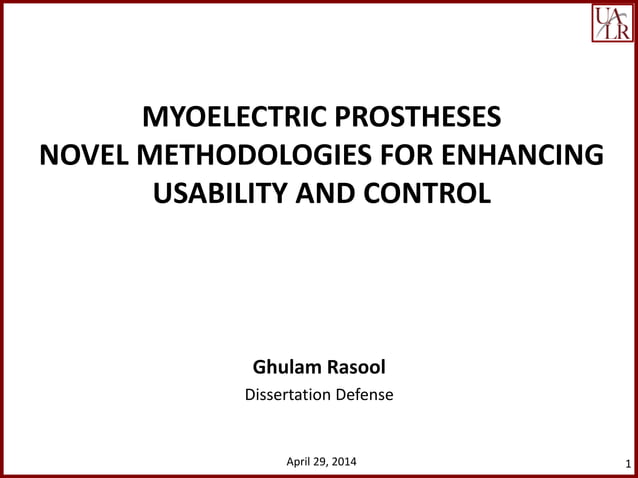 Rasool_PhD_Final_Presentation | PPT