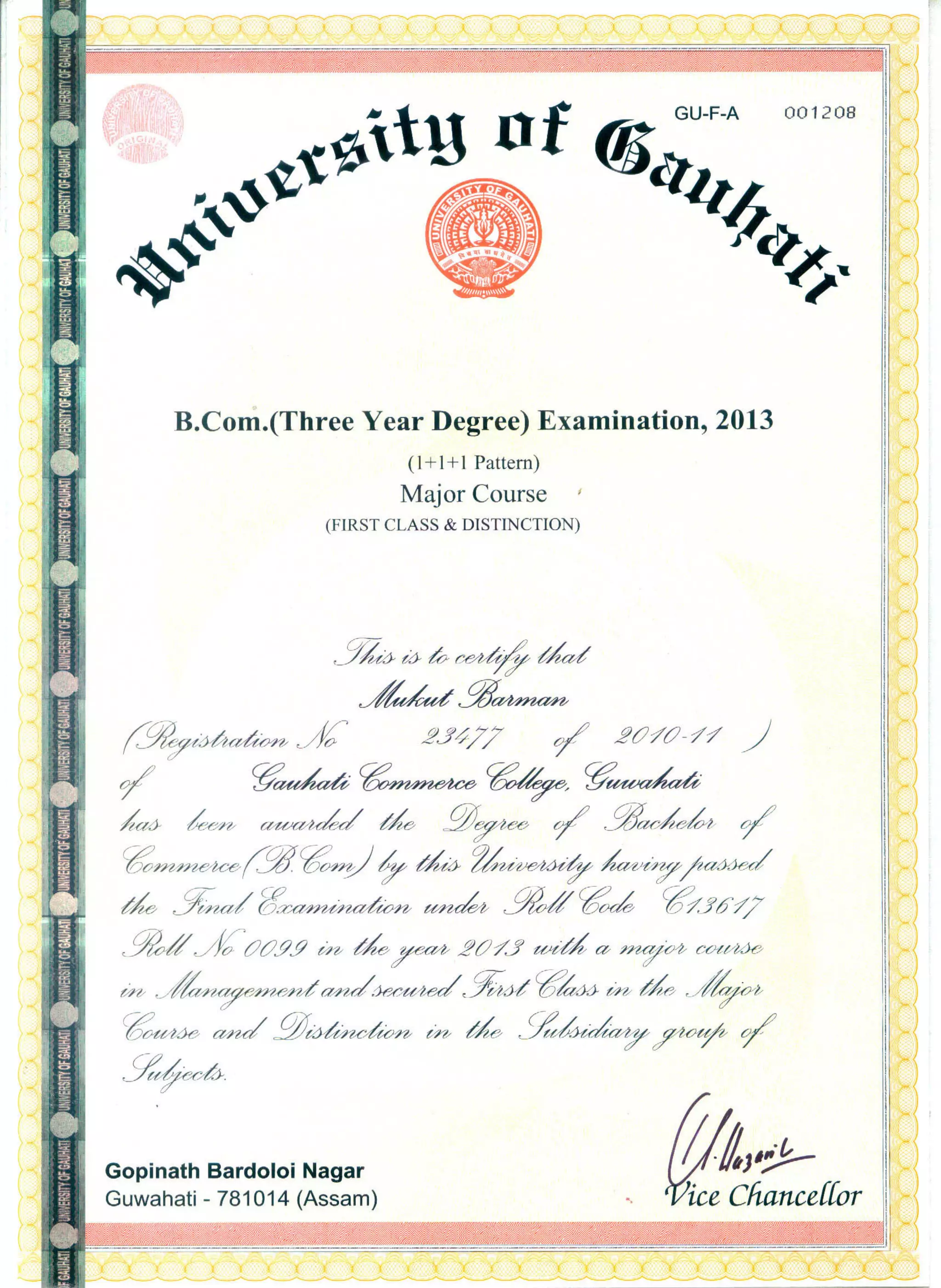 6 GRADUATION PASS CERTIFICATE | PDF