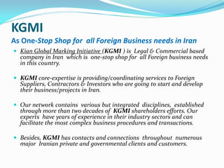 KGMI presentation | PDF | Business Accounting & Finance | Business