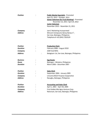 alex resume | DOC