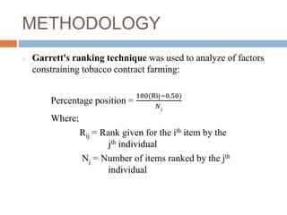 CHIMWEMWE I BANDA POWERPOINT-Finalz | PPTX | Agriculture | Industries