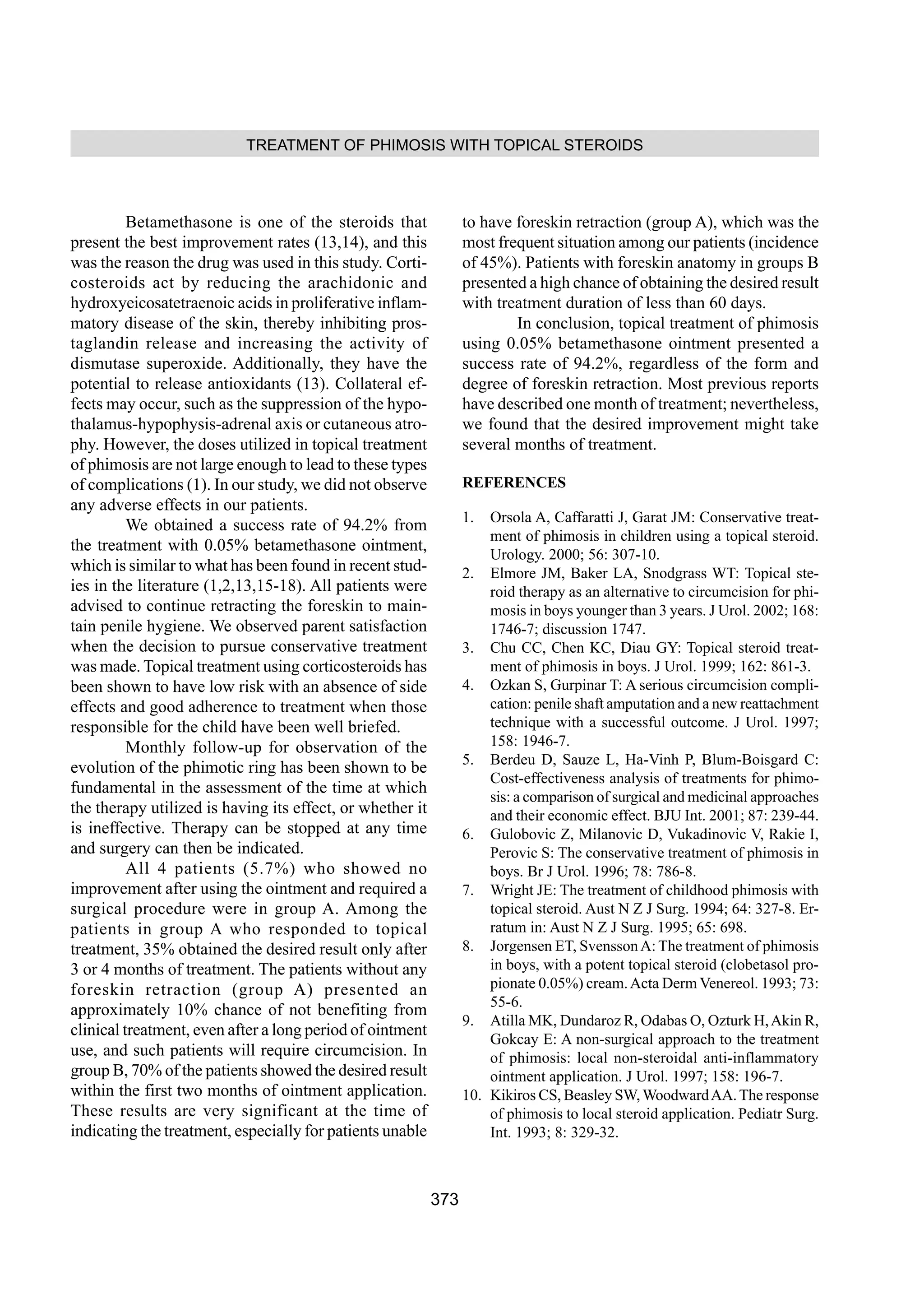 Phimosis Treatment with steroids and foreskin Anatomy | PDF