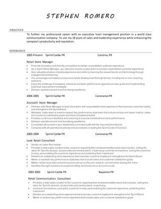 Stephen Romero Resume (1) | PDF