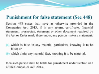 SECRETRAIL AUDIT NEW ACT 2013 | PPTX