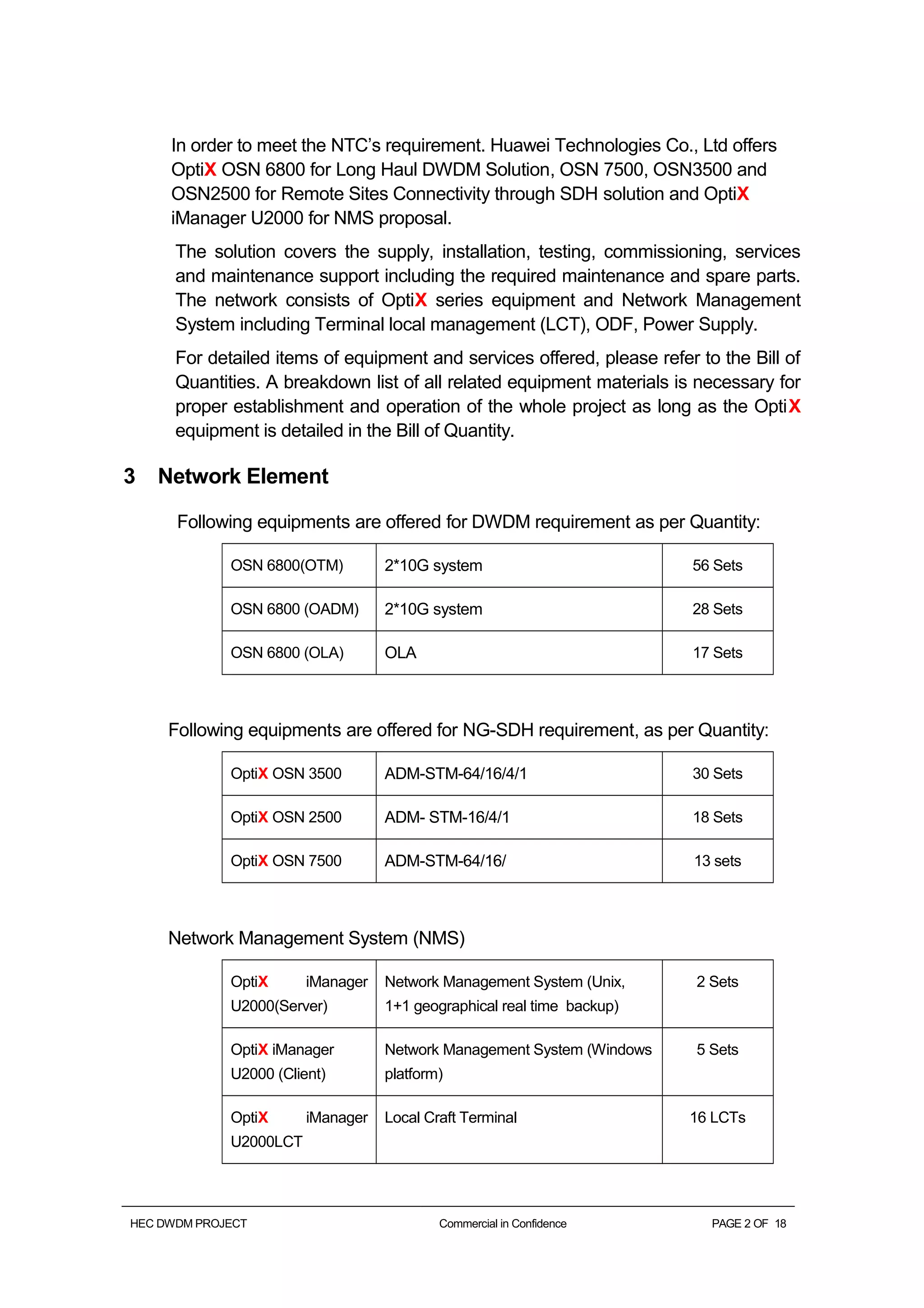 Technical Proposal - Longhaul Backbone Project | DOC | Computer Networking | Computing