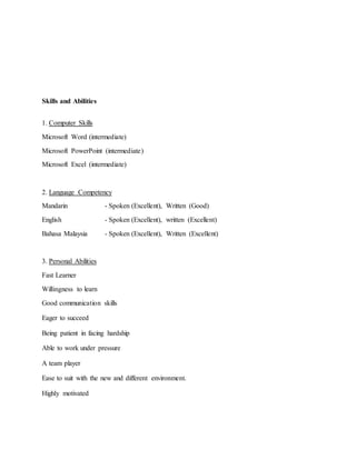 Melvin-resume | DOCX