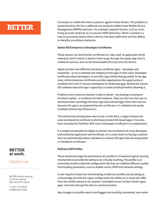 BETTER- Threat Whitepaper- PoS | PDF | Operating Systems | Computer Software and Applications