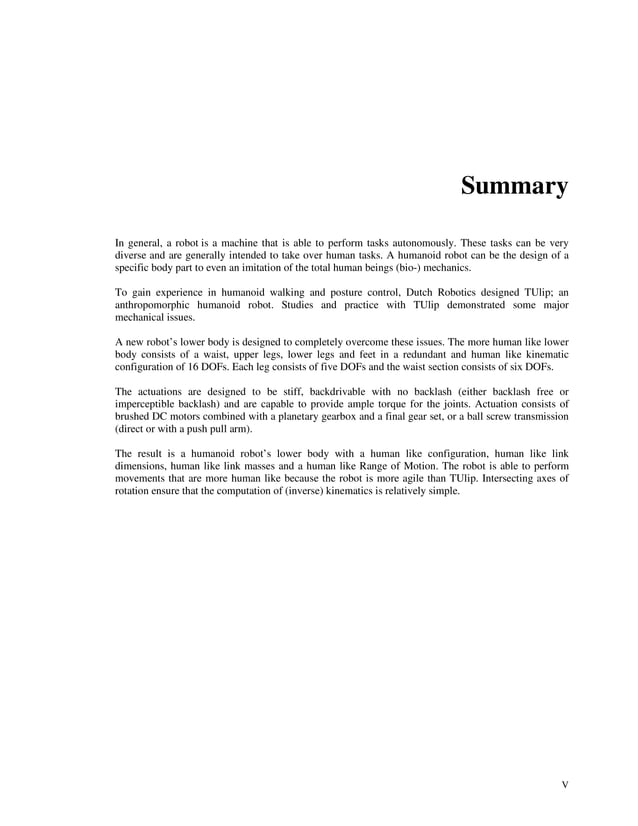 MaartenDekker_Mechanical_design_of_a_humanoid_robots_lower_body | PDF